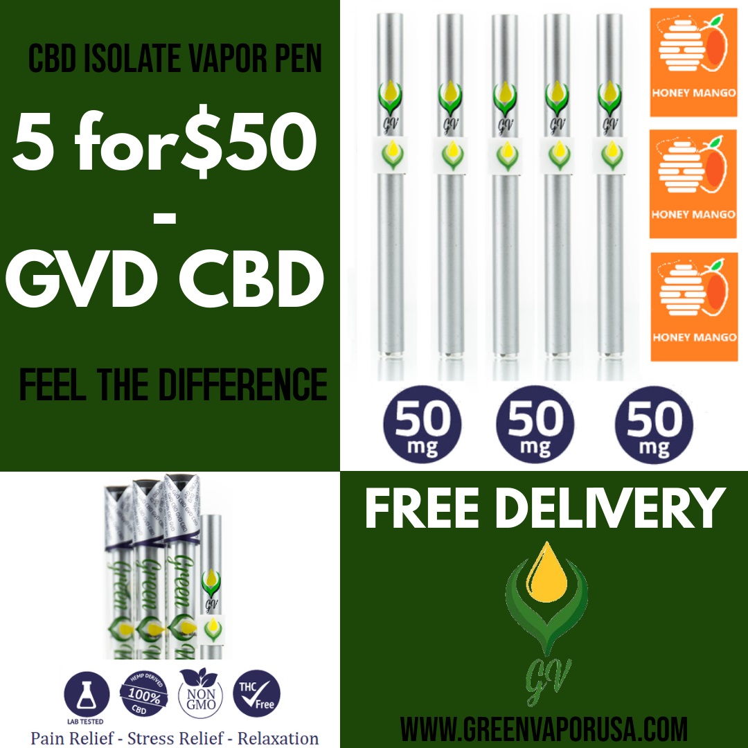 CBD Vape Archives - Green Vapor USA